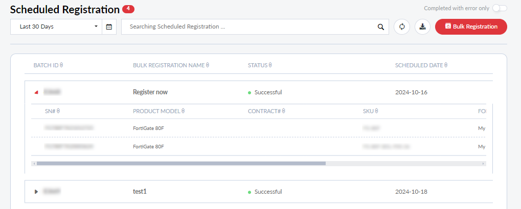 Pending registration | FortiCloud Services 25.1.a | Fortinet Document Library